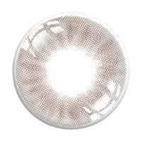China Most Natural Looking Cosmetic 14mm Contact Lenses Hot Kid Pink Grey For Dark Eyes for sale