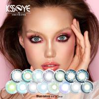 China OEM Blue Monster Eye Cosplay Contact Lens Halloween Crazy Anime Sharingan Contact Lens for sale