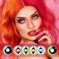 China Cosplay Custom Contact Lens Crazy Halloween Color Contact Lenses Cosplay for sale