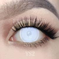 China White Contact Lenses Eye Circle Halloween Contact Lenses Zombie Curse for sale