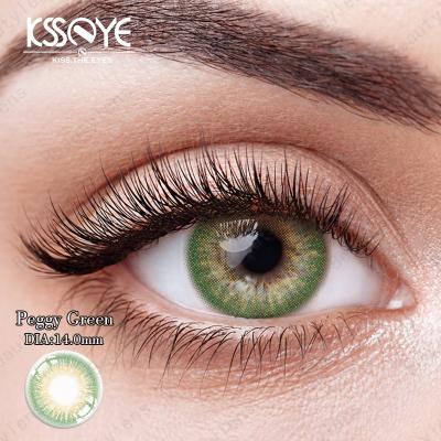China Eyes Color Contact Lenses With Diopters 1pair Natural Blue Beautiful Grey for sale
