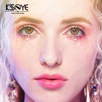 China Diopters Eyes Color Contact Lenses Halloween 1pair Natural Blue Beautiful Pupils for sale