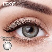 China Cosmetic Natural Contact Lenses For Eyes Prescription With Diopter Large Diameter for sale