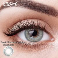 China Eyes Natural Color Lens 2pcs Blue Beauty Contact Lenses Yearly For Cosmetic for sale