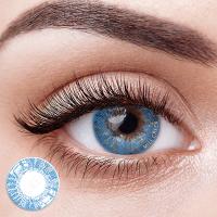China Eyes Natural Color Lens 2pcs Blue Beauty Contact Lenses Yearly For Cosmetic for sale