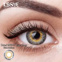 China Ksseye Color Contact Lenses For Eyes Grey Beauty Pupils Natural With Case for sale