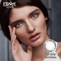 China Ksseye Color Contact Lenses For Eyes Grey Beauty Pupils Natural With Case for sale