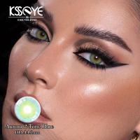 China AURORA QUEEN Colored Eye Contact Lenses Natural HEMA 14.2mm For Cosplay Myopia for sale