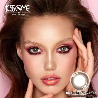 China Eyes Color Contact Lenses With Diopters 1pair Natural Blue Beautiful Grey for sale