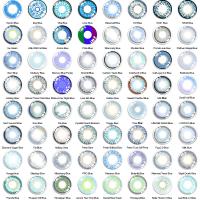 China Cosmetic Blue Contact Lenses For Eye Popular Lense Eye Color Cosplay Colors for sale