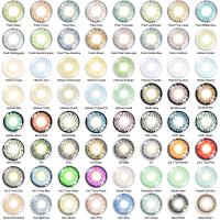 China Eye Cosmetic Natural Color Contact Lens 2pcs Yearly Color For Eyes Beauty for sale