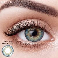 China Natural Blue Green Cosmetic Contact Lenses for sale