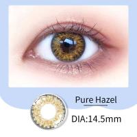 China Cosmetic Soft Colored Eye Color Contact Lens 1 Year for sale