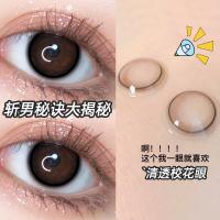 China Colored Eyes Lens Brown Soft Eye Beauty Lens OEM for sale