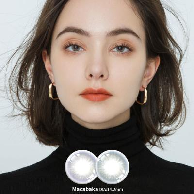 China KSSEYE Natural Makeup Monica Eye Colored Contacts Lens Yearly Use Contact Lenses for sale