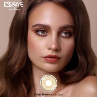 China KSSEYE Natural Makeup Monica Eye Colored Contacts Lens Yearly Use Contact Lenses for sale