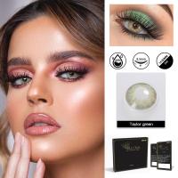 China KSSEYE Taylor Green Gray Contact Lenses Realistic Eye Design for sale