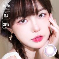 China KSSEYE Magic Eye Contacts Lens Fancy Look 1 PAIR 2 PCS Evil Eye Purple Animation Contact Lens for sale