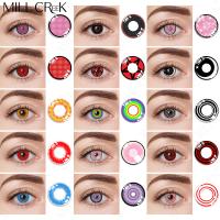 China KSSEYE Halloween Crazy Yearly Cosplay Anime Sharingan Contact Lens 140 Models For Dark for sale