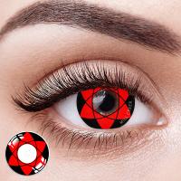 China KSSEYE Halloween Crazy Yearly Cosplay Anime Sharingan Contact Lens 140 Models For Dark for sale