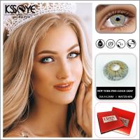 China KSSEYE Natural Color Contact Lenses Blue Fashion Cosmetic Colored Eye Contact Lens for sale