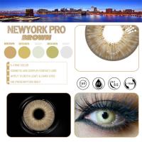 China KSSEYE Natural Color Contact Lenses Blue Fashion Cosmetic Colored Eye Contact Lens for sale