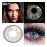 China KSSEYE Yearly Color Eye Lenses Soft Circle Cosmetic Contacts 14.20mm for sale
