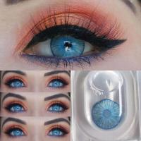China KSSEYE New York Blue Contacts Lens Colored Contact Lenses For Makeup for sale