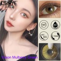 China KSSEYE Colored Eye Contact Lenses Beauty Style Mulberry Green Soft for sale