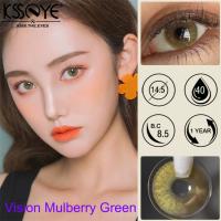 China KSSEYE Colored Eye Contact Lenses Beauty Style Mulberry Green Soft for sale