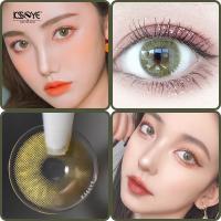China KSSEYE Colored Eye Contact Lenses Beauty Style Mulberry Green Soft for sale