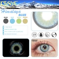 China Ksseye Himalaya Blue Contacts Lens Blue Cosmetic Colored Eye Contact Lens for sale
