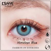 China Ksseye Himalaya Blue Contacts Lens Blue Cosmetic Colored Eye Contact Lens for sale