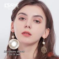 China Ksseye Color Natural Grey Contact Lenses Cosmic Disposable Yearly Colored for sale
