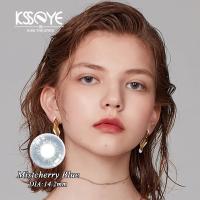 China Ksseye Color Natural Grey Contact Lenses Cosmic Disposable Yearly Colored for sale