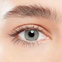 China Gray Colored Contact Lenses Yearly Private Label Eye Color Lens for sale