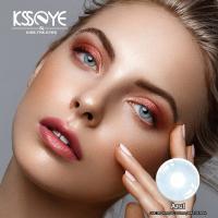 China Hidrocor Azul Prescription Colored Contact Lenses Oem Natural Custom Soft Blue Color for sale