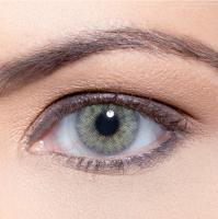 China Hidrocor Quartz Prescription Colored Contact Lenses Brown Colored Lady for sale