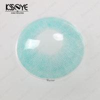 China Hidrocor Marine Prescription Colored Cosmetic Contact Blue Eye Contact Lenses for sale