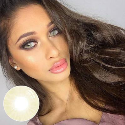 China KSSEYE Hidrocor Mel Prescription Colored Contact Lenses Natural Light for sale