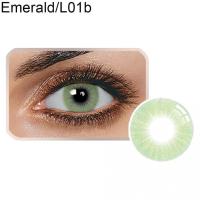 China Hidrocor Emerald Prescription Colored Contact Lenses Green Colored Contacts for sale