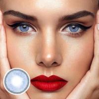 China Mountain Gray Color Contact Lens Cycle Eye Contacts Cosmetic Lens Size 14mm for sale