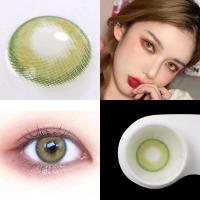 China Mountain Gray Color Contact Lens Cycle Eye Contacts Cosmetic Lens Size 14mm for sale