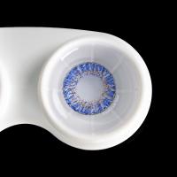 China KSSEYE Soft Ice Blue Sterling Greay True Sapphire Contacts Lenses Eye Beauty for sale