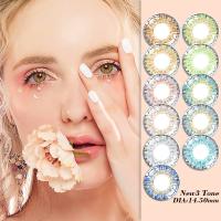 China OEM Hazel Eye Color Enhancing Contacts Lenses For Brown Eyes for sale