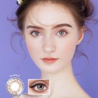 China Coloured Prescription Brand Contact Lenses Honey Lens Colour Monthly for sale