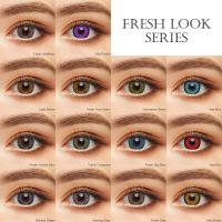 China Natural Colored Amethyst Eye Contacts Lens Non Prescription for sale