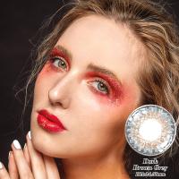 China Eco Colored Yearly 3 Tone Contact Lenses Natural Eye Lenses 14.5mm for sale