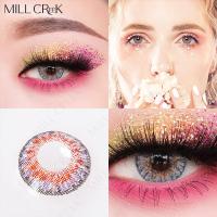China Natural Colored Amethyst Eye Contacts Lens Non Prescription for sale