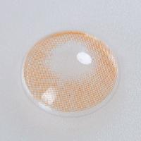 China Transparent Prescribed Colored Contacts Aurora Brown Lenses for sale